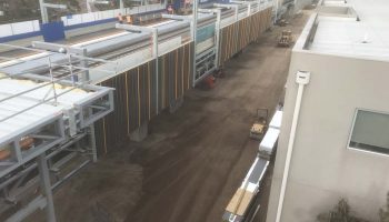 ASKIN Volcore Acoustic wall for Rosanna Station; effective noise reduction